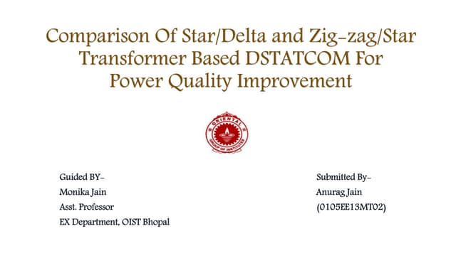 An Approach Of D Statcom In Single Phase System With Power Quality Improvement Pdf