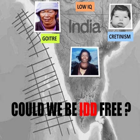 Current Status of IDD in India | PPTX