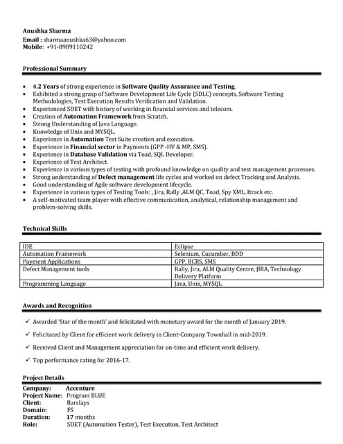 CV - Rakesh Sharma | DOC