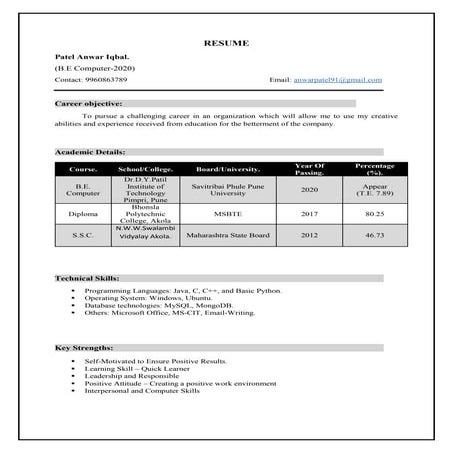 Lavanya_Resume | DOC