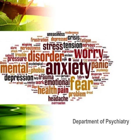Anxiety disorders DSM-5 | PPT