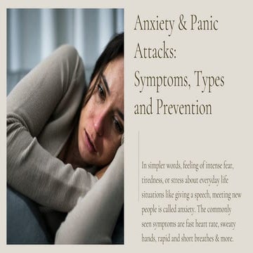 Anxiety: Causes, Symptoms, and Coping Strategies | PDF