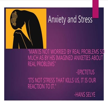 Anxiety presentation | PPT
