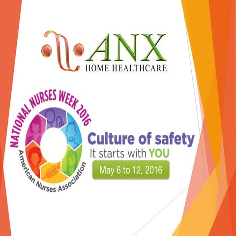 ANX Home Healthcare Celebrates National Nurses Week 2016 | PDF