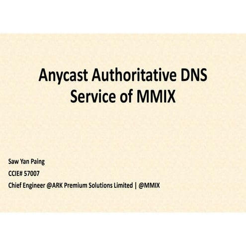 Anycast Authoritative DNS Service of MMIX.pdf