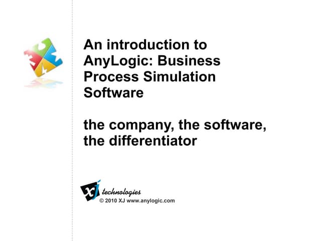 Any Logic Business Process Simulation Software | PPT Any Logic Business Process Simulation Software | PPT