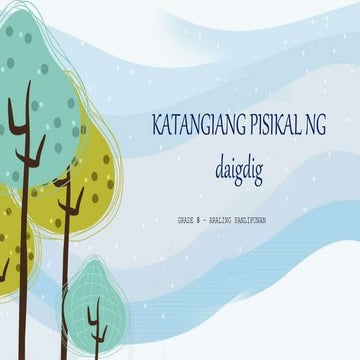 ANYONG LUPA & ANYONG TUBIG SA DAIGDIG.pptx