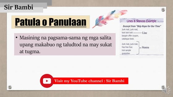 Pangawing || Pangawil | PPTX