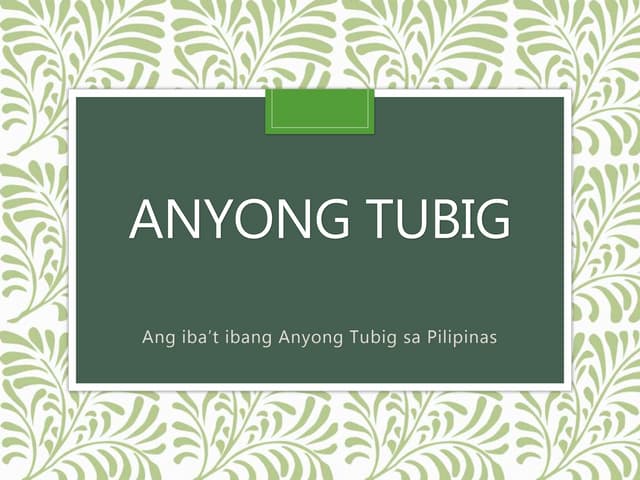 Anyong Tubig-1.pptx