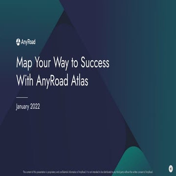 Map Your Way To Success With AnyRoad Atlas | PDF | Business | Business ...