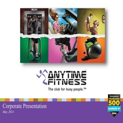 partner with the world leader - Anytime Fitness Franchise | PPTX