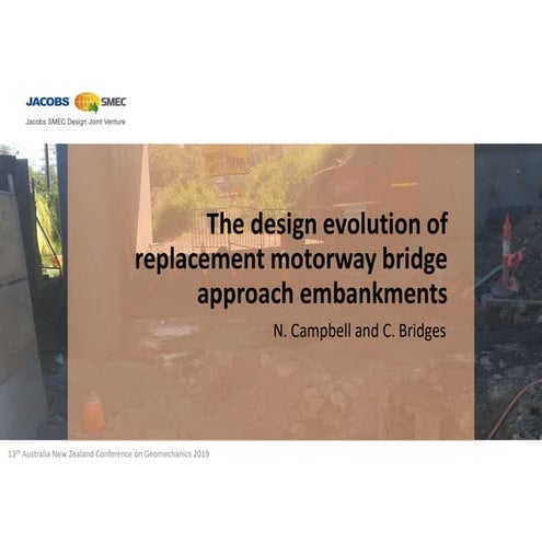 The design evolution of replacement motorway bridge approach ...