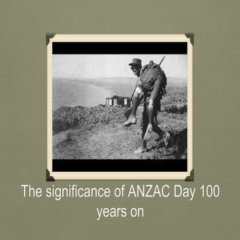 Anzac day | PPT