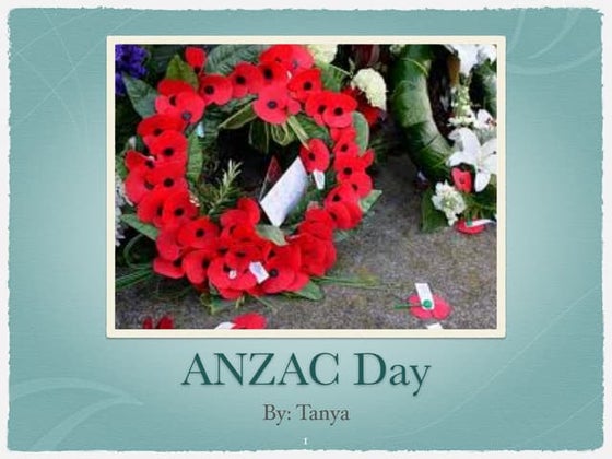 Anzac Day powerpoint | PPTX | Death, Injury, or Military Conflict ...