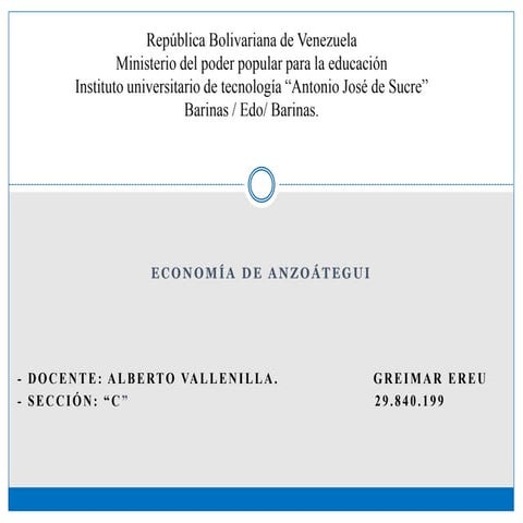 Anzoátegui | PPTX