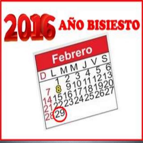Año bisiesto | PPTX