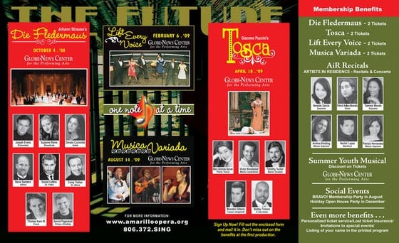 Amarillo Opera Brochure Outside | PDF