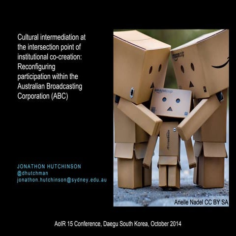 Institutional online communities - ABC Pool as a collaborative ...