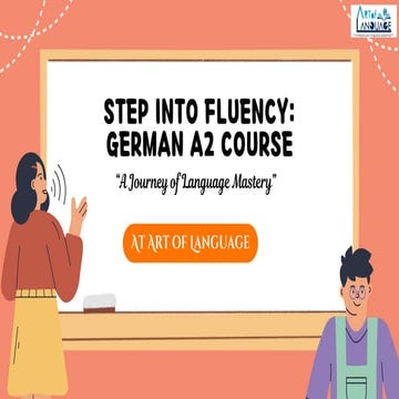 Talk More, Understand Better: Strengthen Your Foundation with German A2 ...