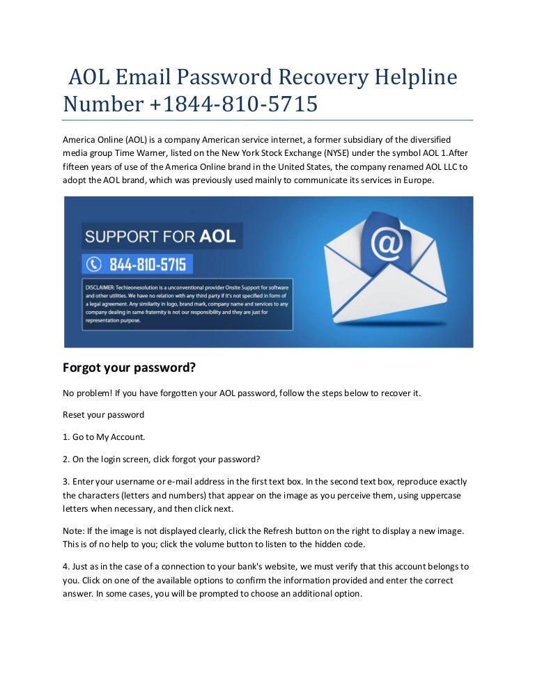 Aol Email Password Recovery Helpline Number 1844 810 5715 aol-email-password-recovery-helpline-number-1844-810-5715