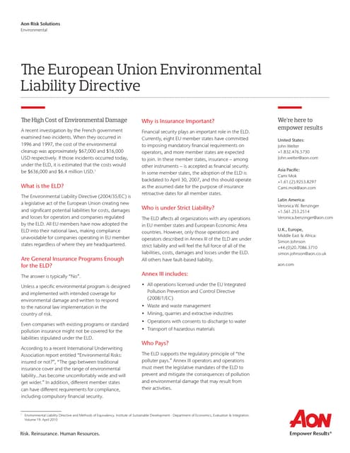 Environmental liability | PPT