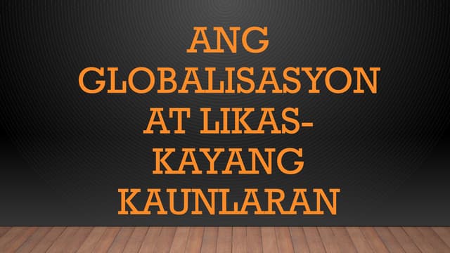 Lesson Plan-AP 10 QUARTER 2 SULIRANIN SA PAGGAWA | DOCX