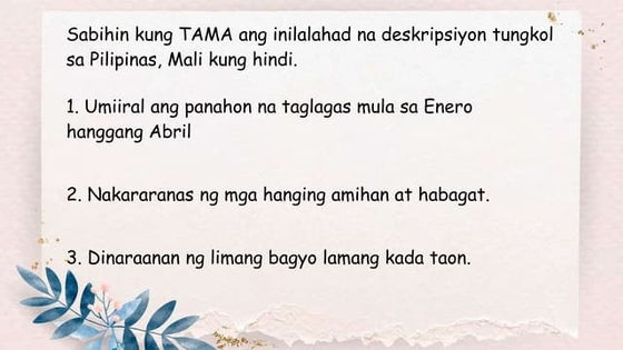 ARALIN 2 - KLIMA NG PILIPINAS - WEEK 2-3.pptx