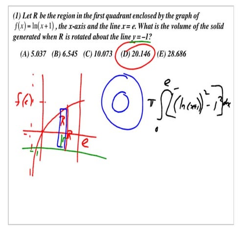 AP Calculus Slides March 21, 2007 | PDF