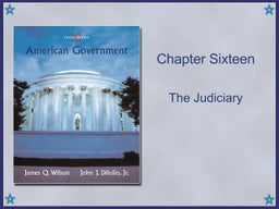 The Judicial Branch | PPT