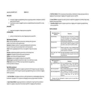 ANG IMPLASYON GRADE 9 SEMI-DETAILED LESSON PLAN | DOCX