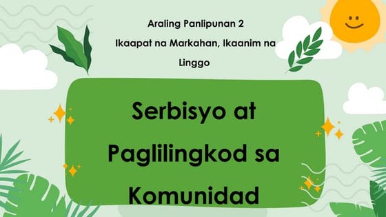 AP 2 WEEK 3 MGA INSTITUSYON SA KOMUNIDAD.pptx