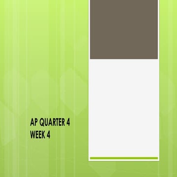 Q4 lesson 30 joseph estrada | PPTX