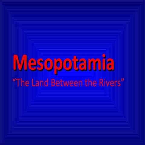 Mesopotamian empires 1213 | PPT