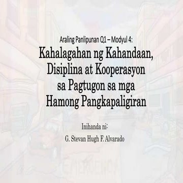 AP10 - Q1 - Modyul 4 - Kahalagahan.pptx