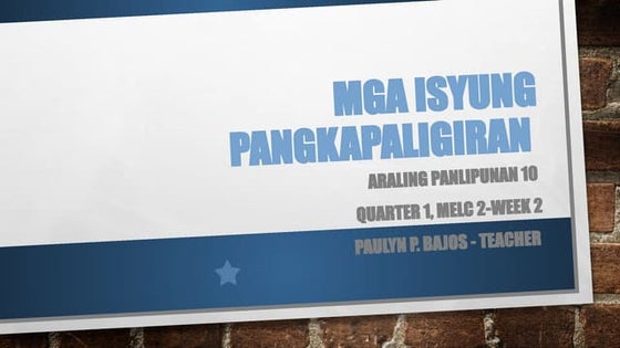 Second Quarter Araling Panlipunan 4 Week 2 MATATAG.pptx