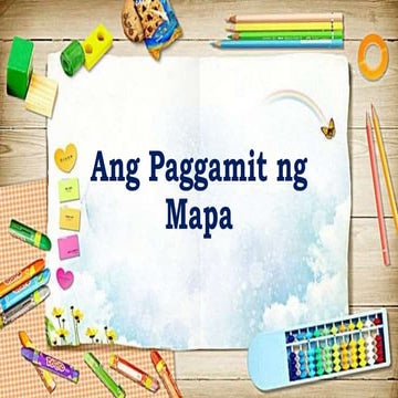 Pagbasa ng mapa | PPTX