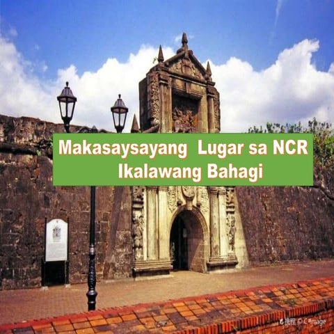 Mga Makasaysayang Pook sa Pilipinas.pptx