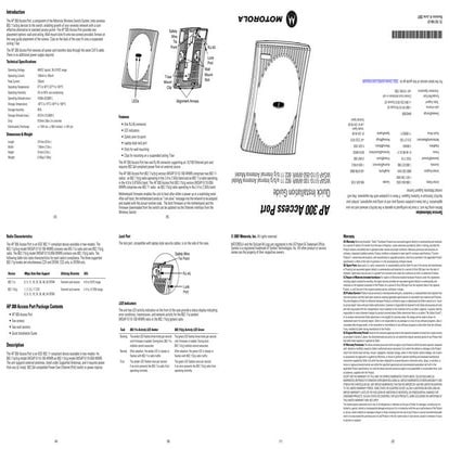 Ap 300 access port internal antenna model | PPT