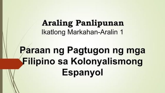 Pagbabago sa Panahanan ng mga Pilipino sa Panahon.pptx