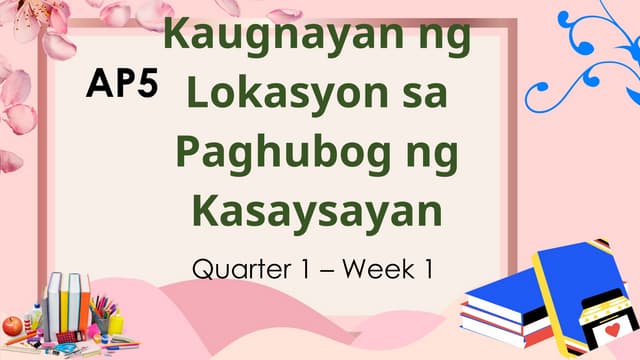 LESSON PLAN IN ARAL. PAN 5 MELC 1 # 1.docx