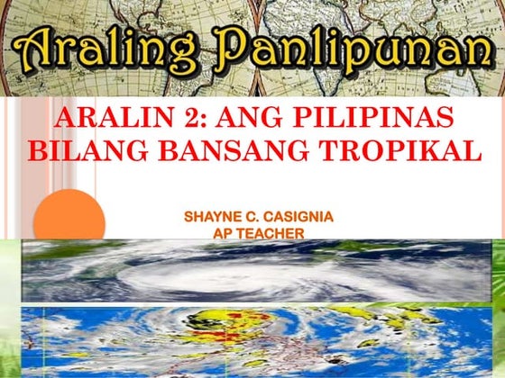 SALIK NA MAY KINALAMAN SA KLIMA NG BANSA | PPTX