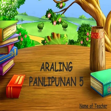 DLL_ARALING PANLIPUNAN GRADE 5 QUARTER 3 WEEK 1 | DOCX