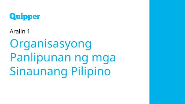 Antas ng lipunan | PPTX