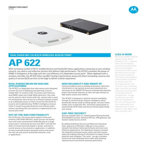 Ap650 spec sheet