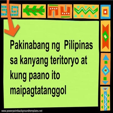 AP 6 PPT Q3 W4 - Pakinabang Ng Pilipinas Sa Kanyang Teritoryo At Kung ...