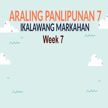 AP7- 2nd Q- week7-.pptx matatag aral pan | PPTX