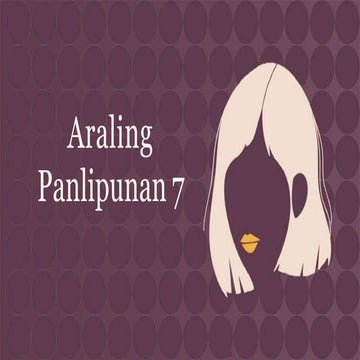 Ap 7 gampanin ng mga kababaihan | PPTX