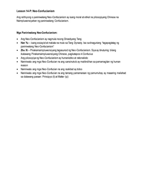 AP 7 Lesson no. 14-M: Confucianism | DOCX