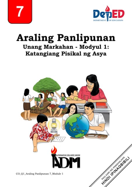 MATATAG LESSON PLAN IN ARALING PANLIPUNAN 7 | DOCX