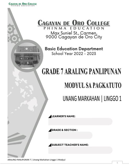 Ap 7 q1-module-4_implikasyon-ng-llikas-na-yaman-ng-asya-reformatted (1) | PDF